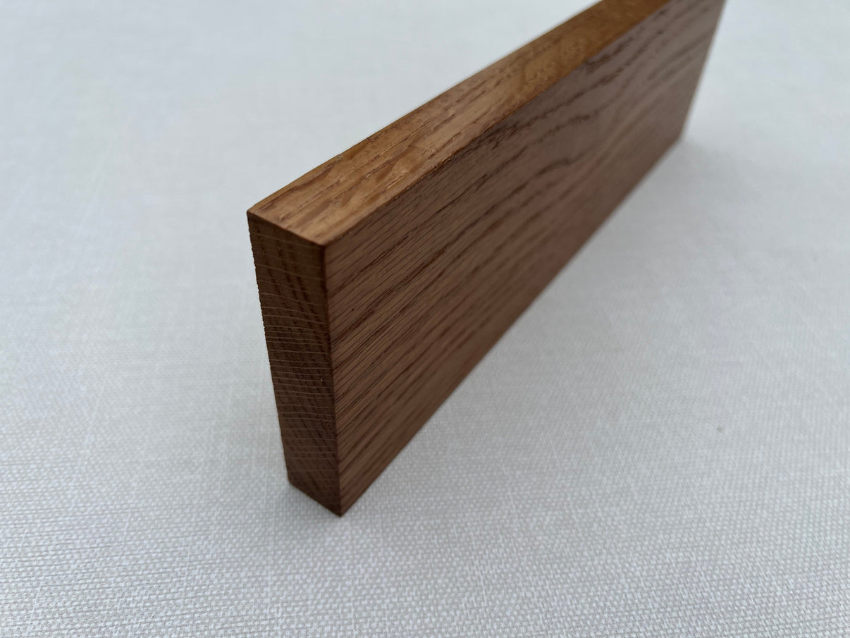 SOLID OAK GOLDEN OAK SKIRTING BOARD CHOICE STILE 20 x 120 mm - HDM WOOD